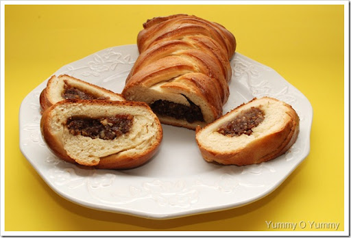 Plaited Prune Bread | Yummy O Yummy